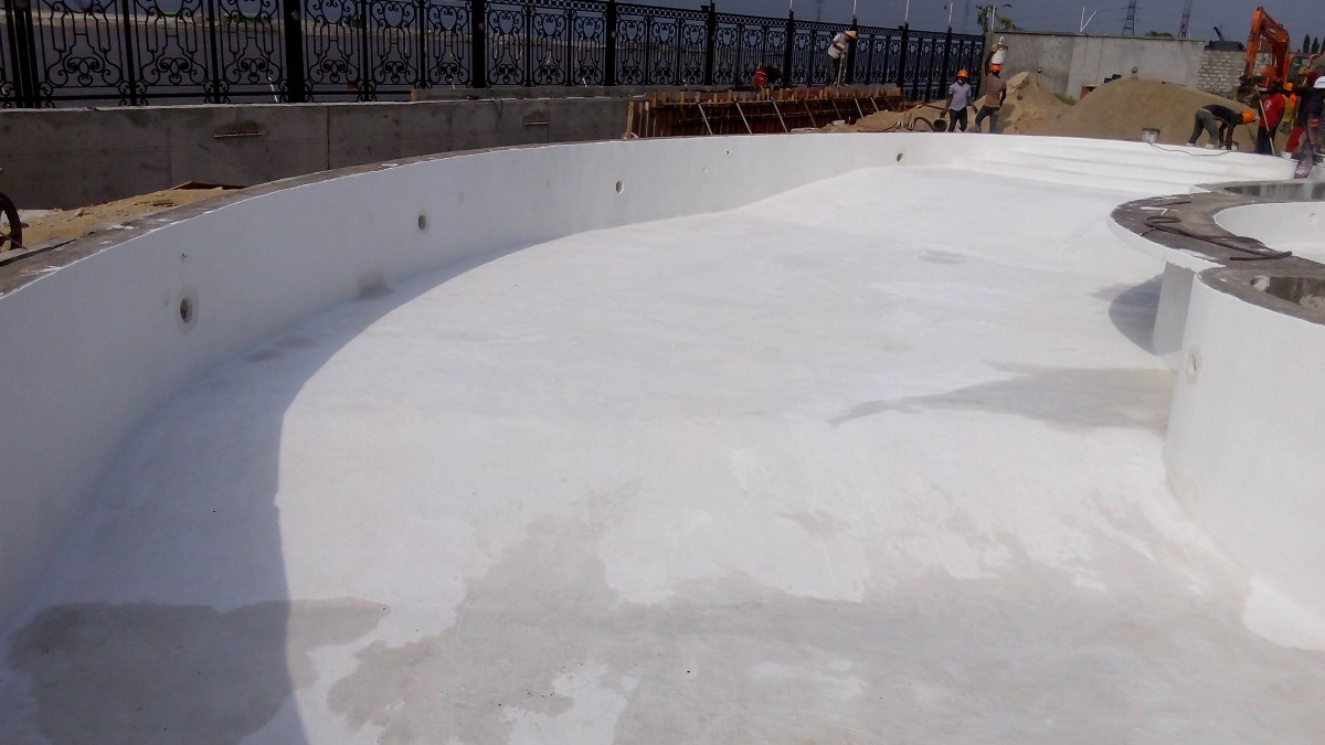 Zhongtian Construction Company, Waterproofing of Water Fountain and ...